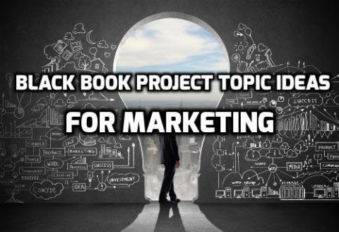 Black Book Project Topic Ideas For Marketing – BMS | Bachelor of ...